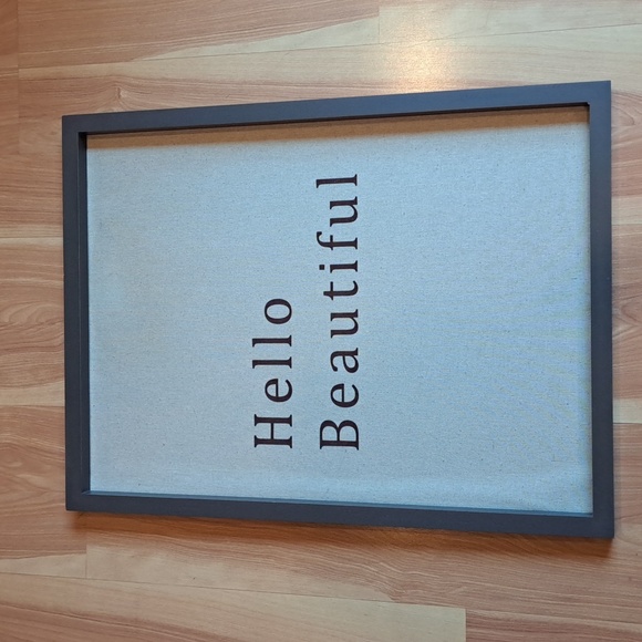 Wall Decor | Hello Beautiful Wall Decor | Poshmark